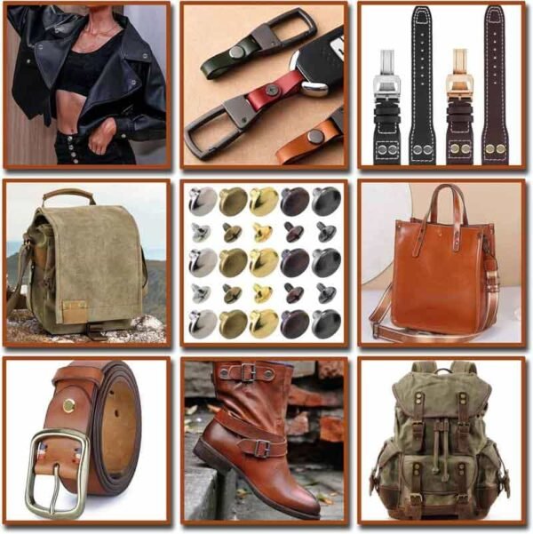 Different Types of Leather Hardware: Complete Guide